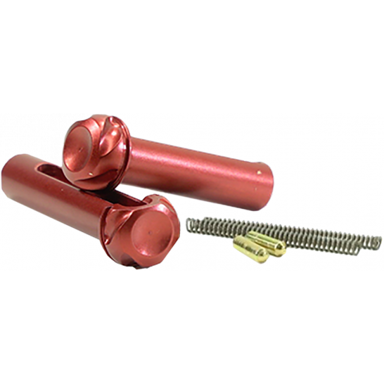 Timber Creek AR-10 Takedown Pin Set - Red - RightToBear.com
