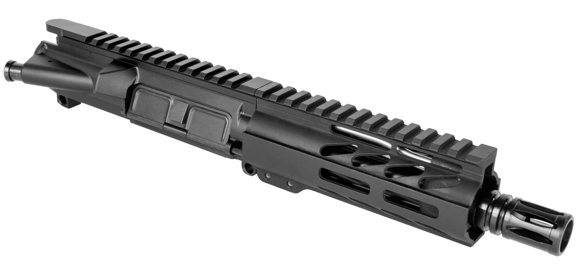 BG 6" 300 BLK Upper Receiver - Black | A2 | 5.5" Slant Cut M-LOK ...