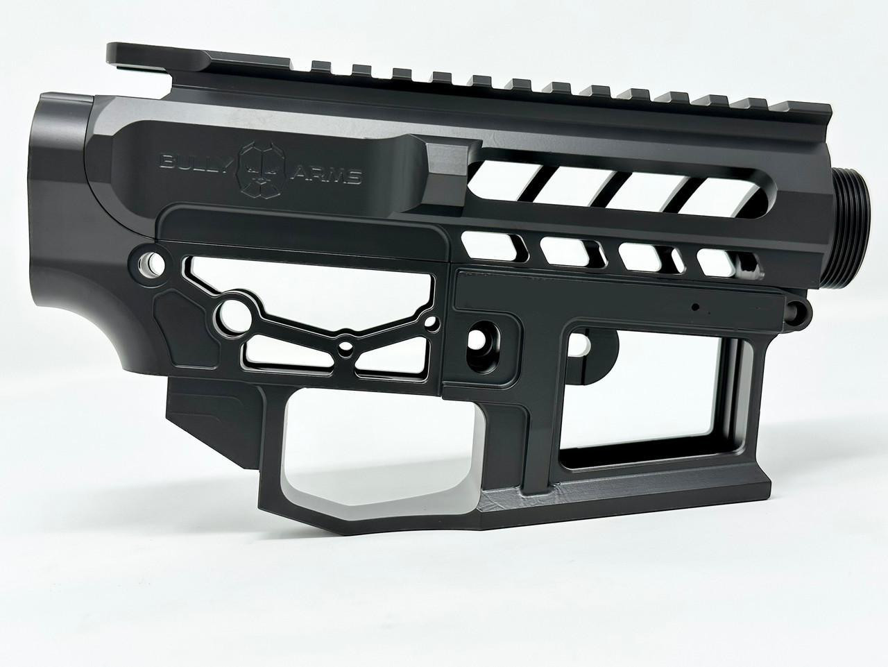 Bully Arms BA-15 Skeletonized Receiver Set (Black Anodized ...