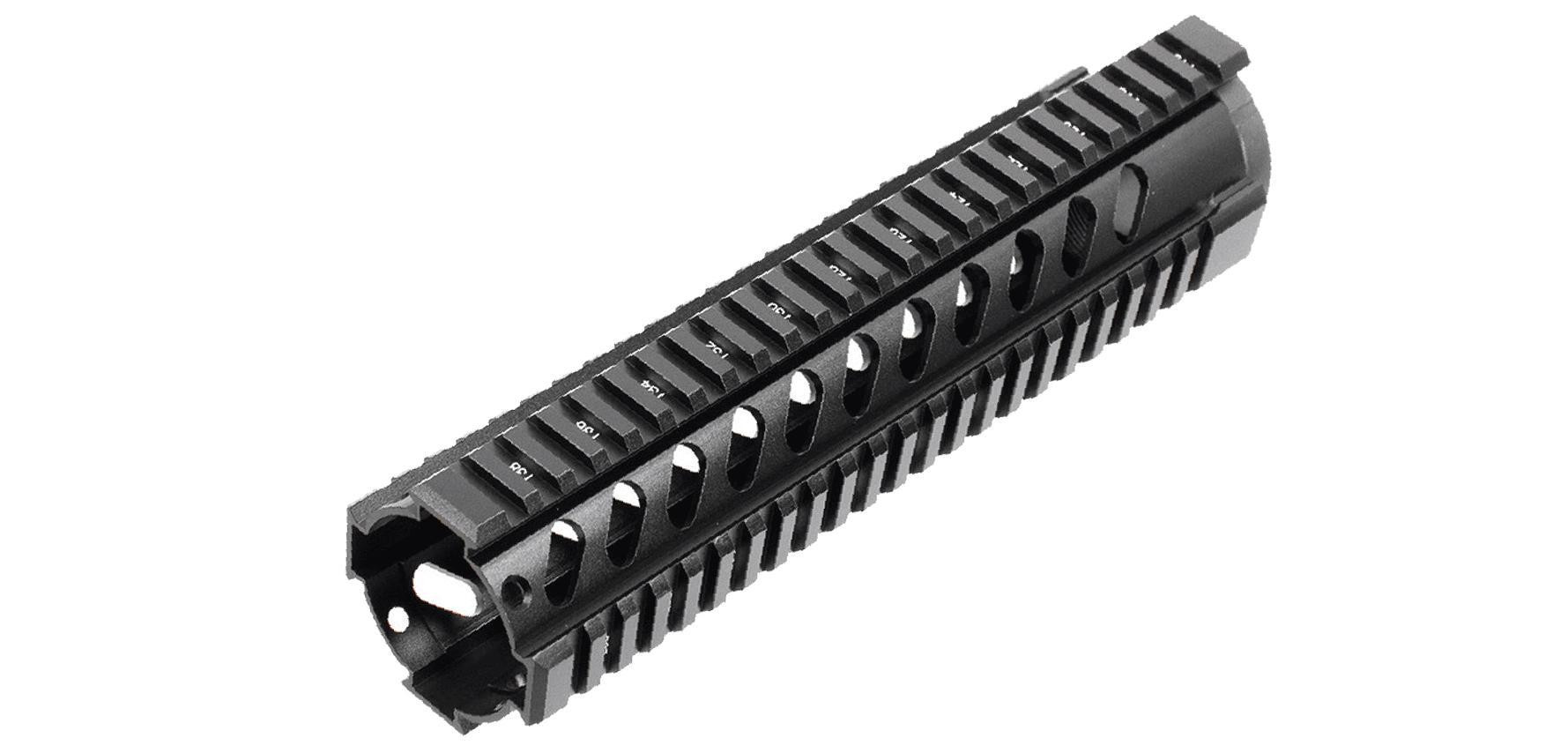 TS AR Pistol Free Float Slant Cut Quad Rail Handguard / V3 - 10 ...