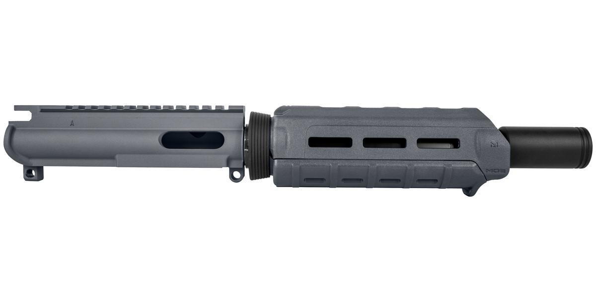 RTB 8.3" 9mm REBEL Upper Receiver - Sniper Grey | Flash Can | Carbine ...