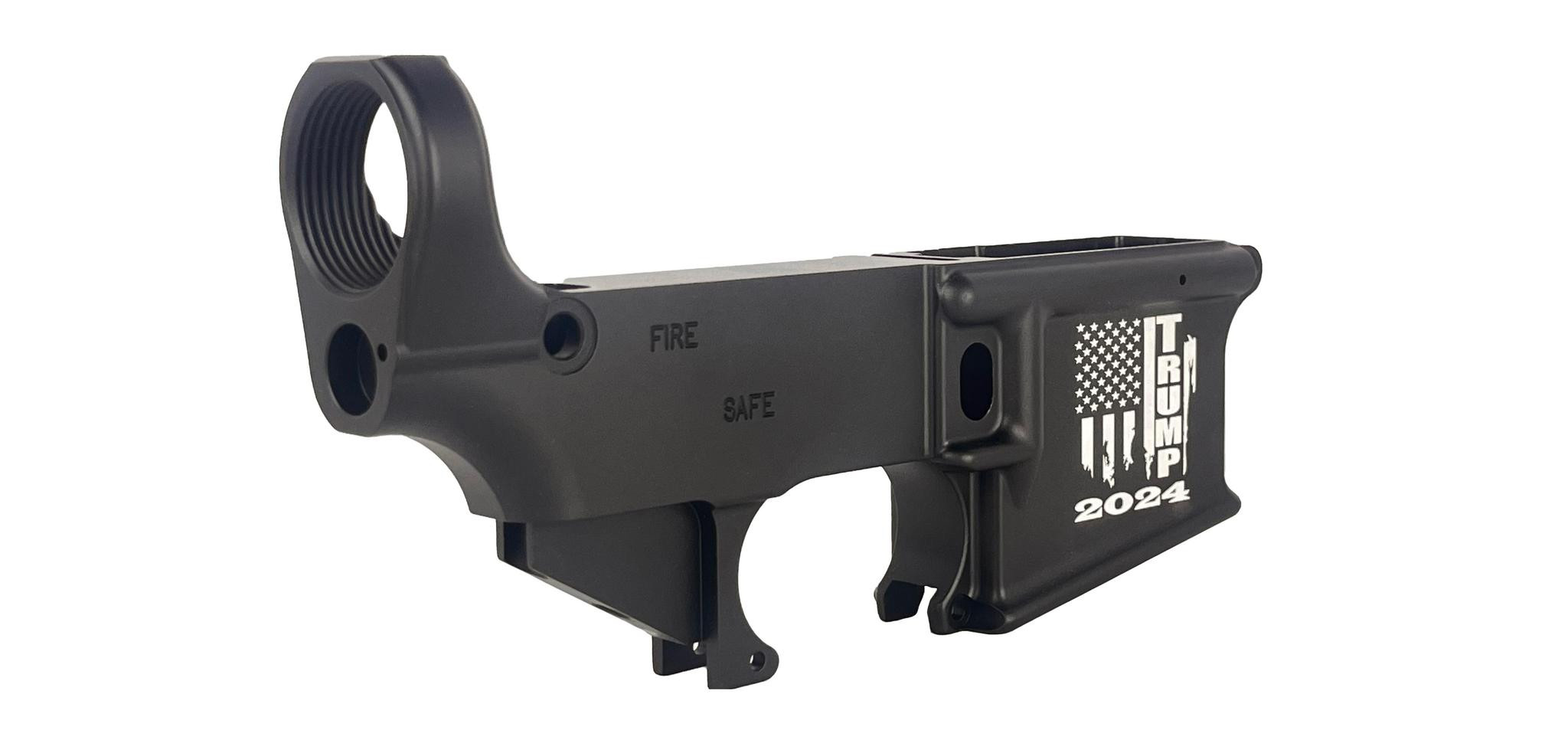 TRUMP 2024 Limited Edition AR15 Anodized 80% Lower Receiver - Fire ...
