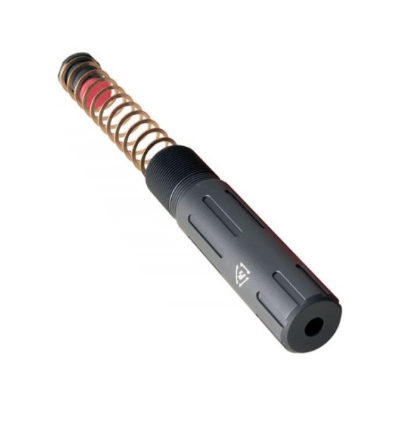 Strike Industries Compact Short Pistol Buffer Tube in Black, Red, FDE ...
