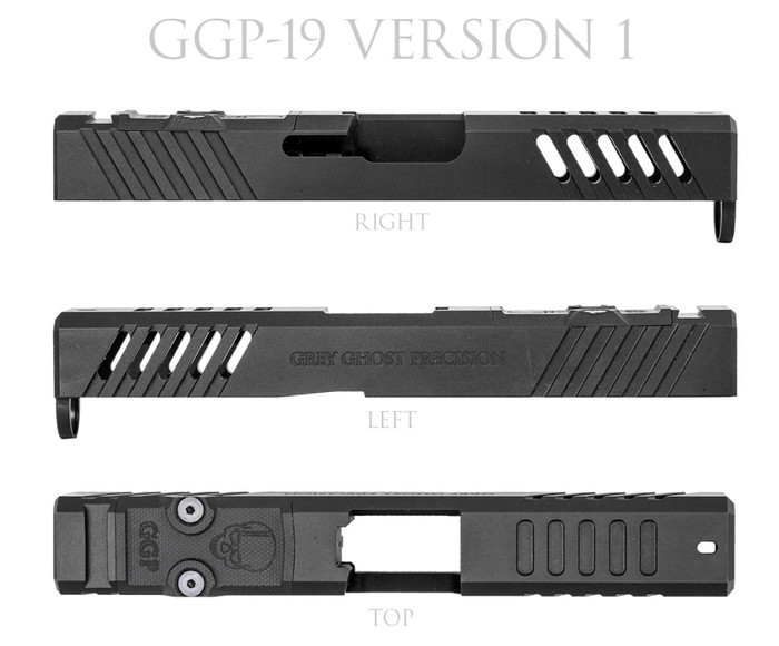Grey Ghost GLOCK 19 Slide - Gen 3 - RMR Cut