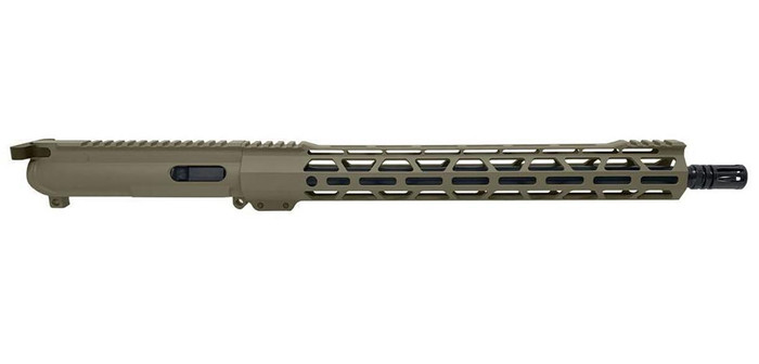 RTB 16" 9MM Upper Receiver - Black | A1 | 15" M-LOK | Without BCG & CH ...