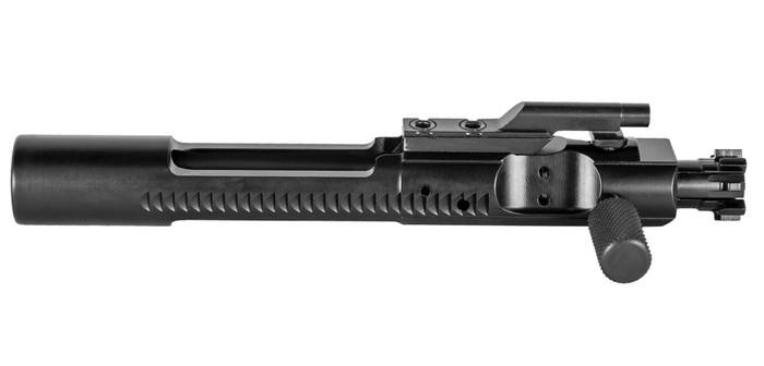 Complete M16 Bolt Carrier Group - Polished Black Nitride - Side ...