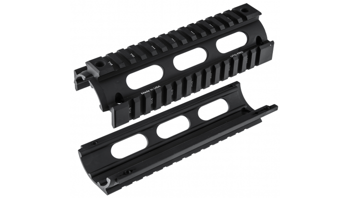 UTG PRO M4/AR15 Carbine Length Drop-in Quad Rail - RightToBear.com