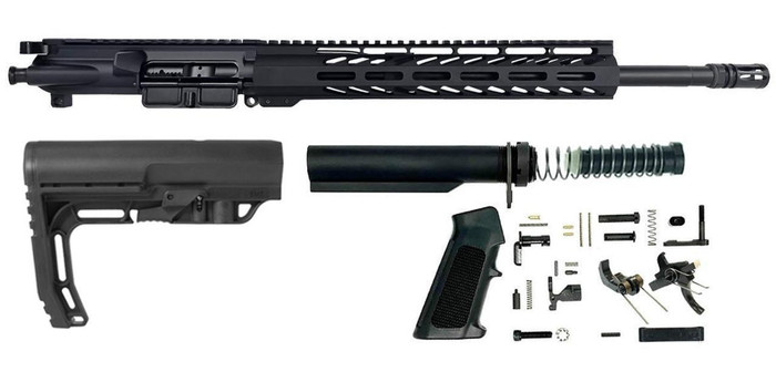 Rifle Build Kit - BG Complete 16" Upper Receiver | 12" Slant Cut HG |MF ...