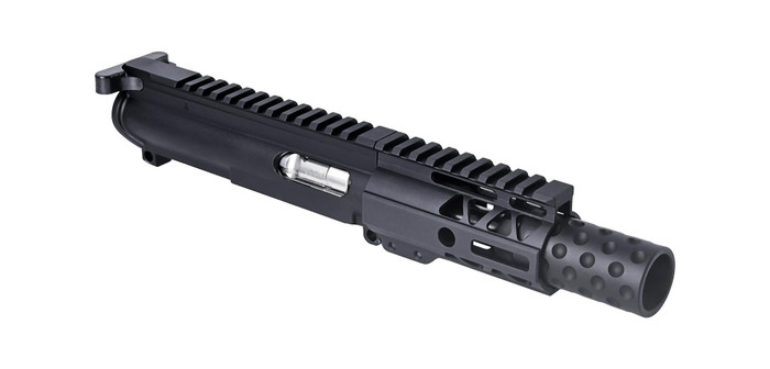 BG Complete 4.5" .22LR Upper Receiver - Black | 4" M-LOK | Dimpled ...