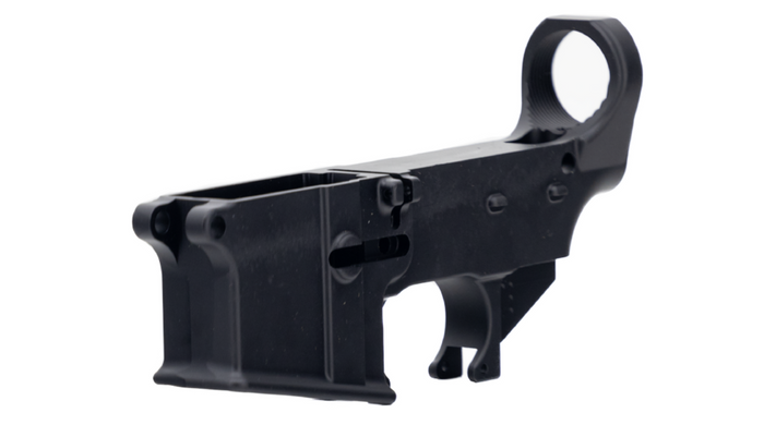 Overrun AR-15 80% Lower Receiver - Black ^ - RightToBear.com