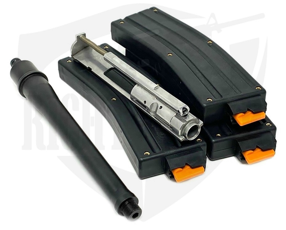 RTB 4.5 inch .22LR AR Barrel + Stainless Bolt Group Kit Combo