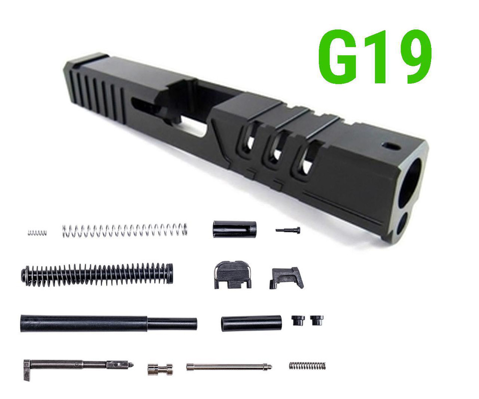 RTB G19 Lightening Cut Slide + Free Slide Parts Kit - RightToBear.com