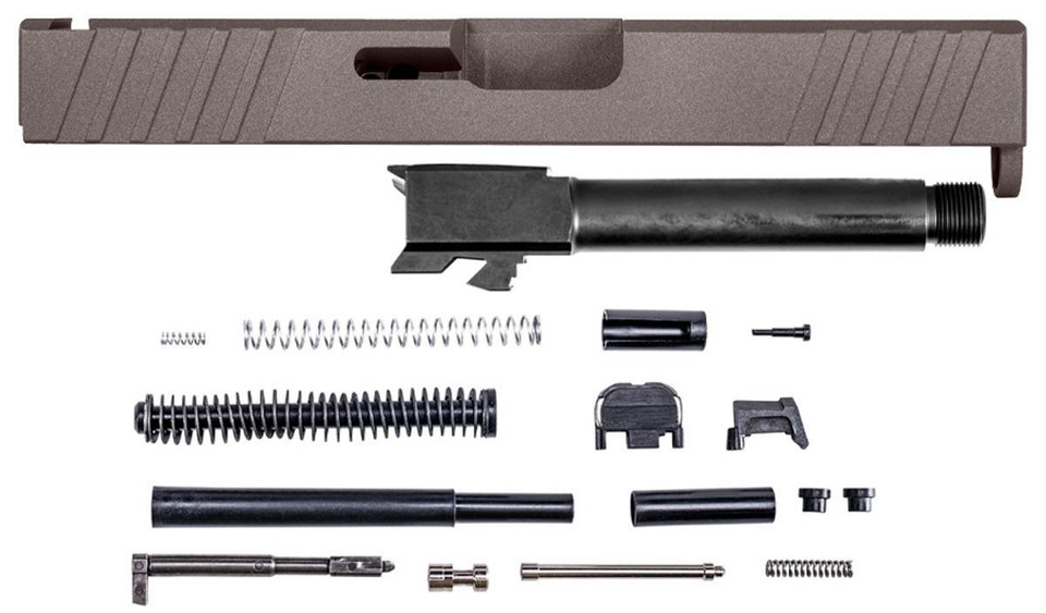 G19 Complete Slide Kit - Tungsten - RightToBear.com