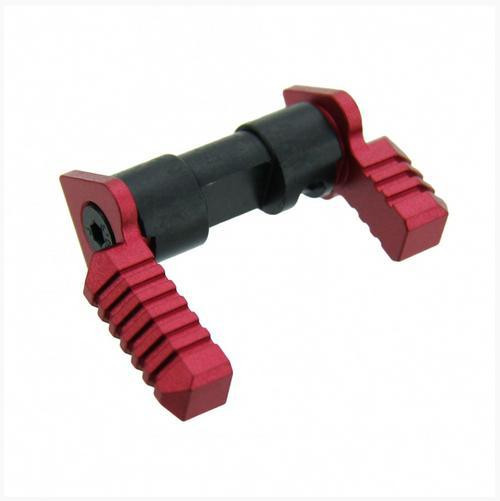 Tacfire AR15 Ambidextrous Safety Selector Lever Gen2- Aluminum Red ...