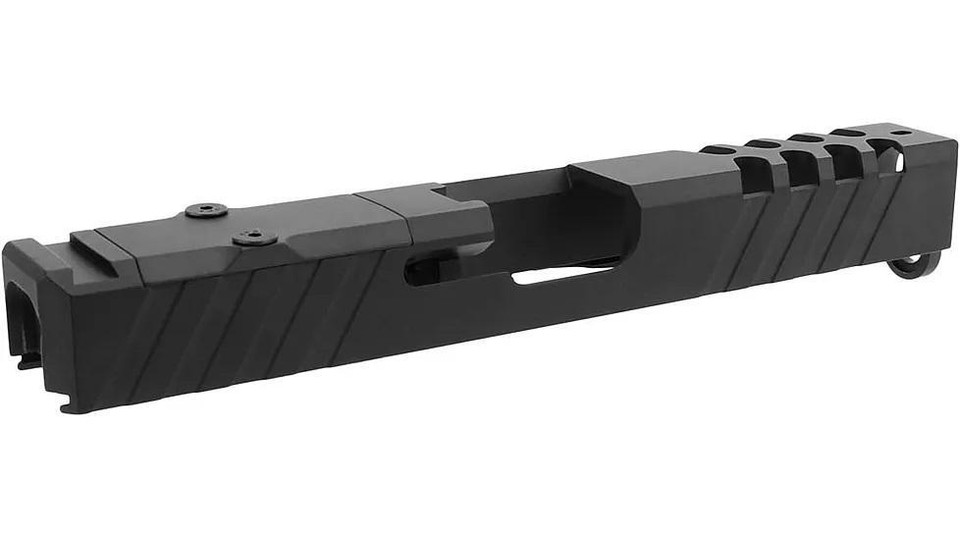 TACFIRE GLOCK 22 Compatible Slide | RMR Ready w/ Cover Plate ...