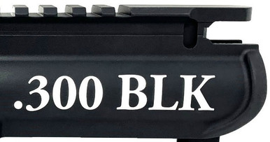 Custom Engraved M4 Upper - .300 BLK