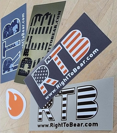 RTB Sticker Pack Ver 1 - 4pk