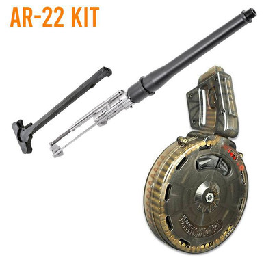 AR-22 Kit - RTB Dedicated .22LR Kit - 9" Barrel/ Stainless Bolt Group ...
