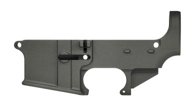 80% Lower Receiver - Optional Safety Engraving - Tungsten