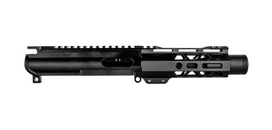 RTB 4.5" 9mm Upper Receiver - Black | FLASH CAN | 5.5" M-LOK | Without ...