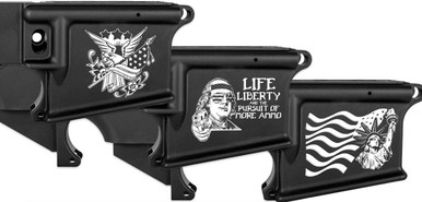 4th of July Limited Edition AR15 Anodized 80% Lower Receiver - 80% ...