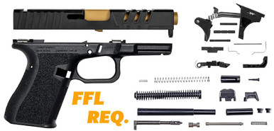 Glock 19 Gen 3 Style Lightweight Build Kit - FDE PVD Barrel - Thread ...
