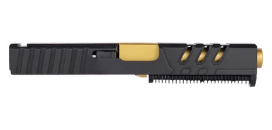 RTB G19 Complete Slide Assembly with Gold TiN Barrel & Slide Components ...