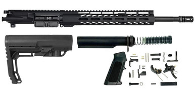 Rifle Build Kit - BG Complete 16" Upper Receiver | 12" Slant Cut HG |MF ...