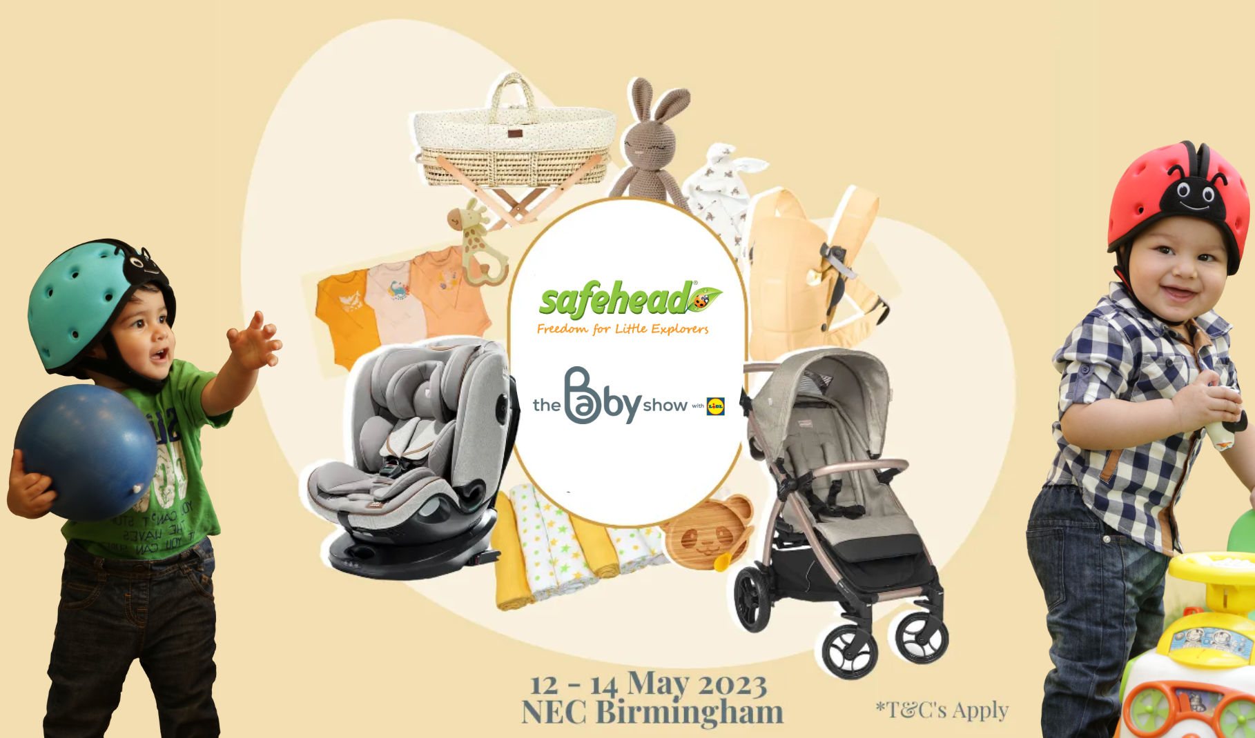 Safehead Inc. at the Baby Show NEC Birmingham 2023 - Safehead Inc