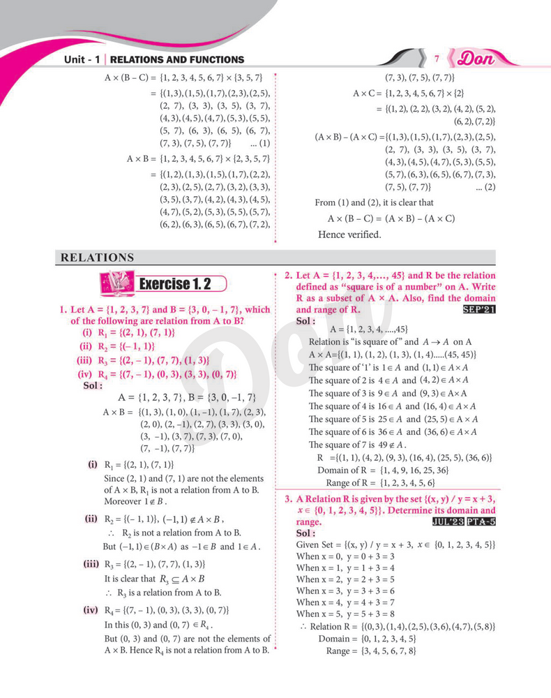 10th Mathematics Guide