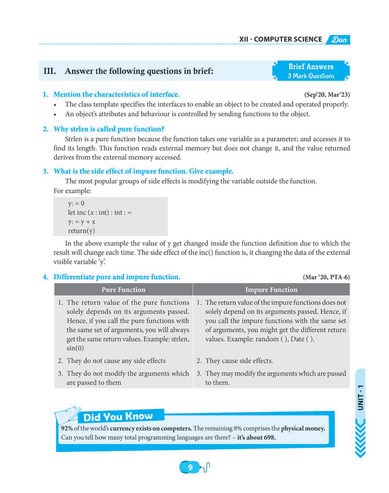 12th Computer Science Guide 12th Computer Science Guide