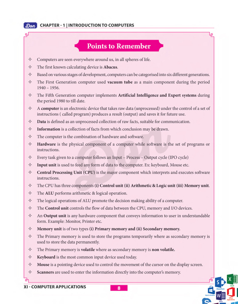 11th Computer Applications Guide