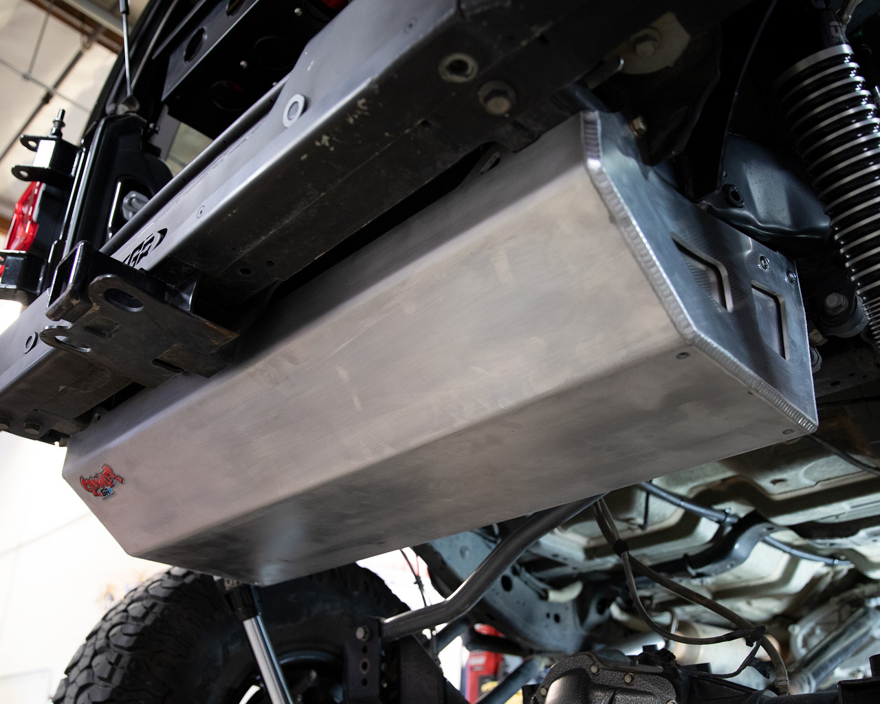 Jeep JLU Rear Fuel Tank | Jeep 25 Gallon Gas Tank | Jeep Rear Tank Skid ...