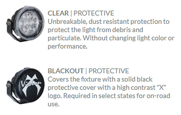 VisionX, Light Cannon covers