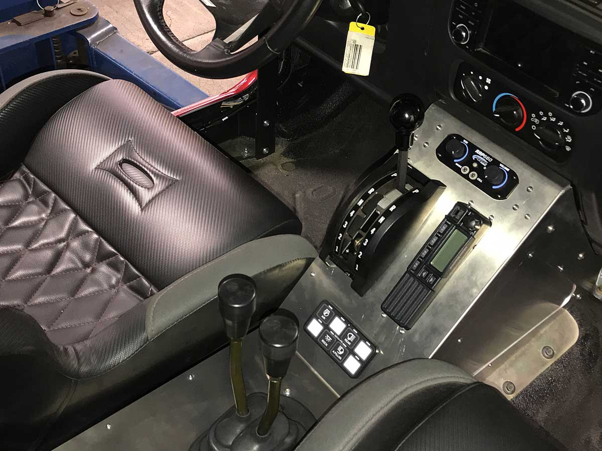 Jeep Wrangler Center Console | Jeep TJ Aluminum Console