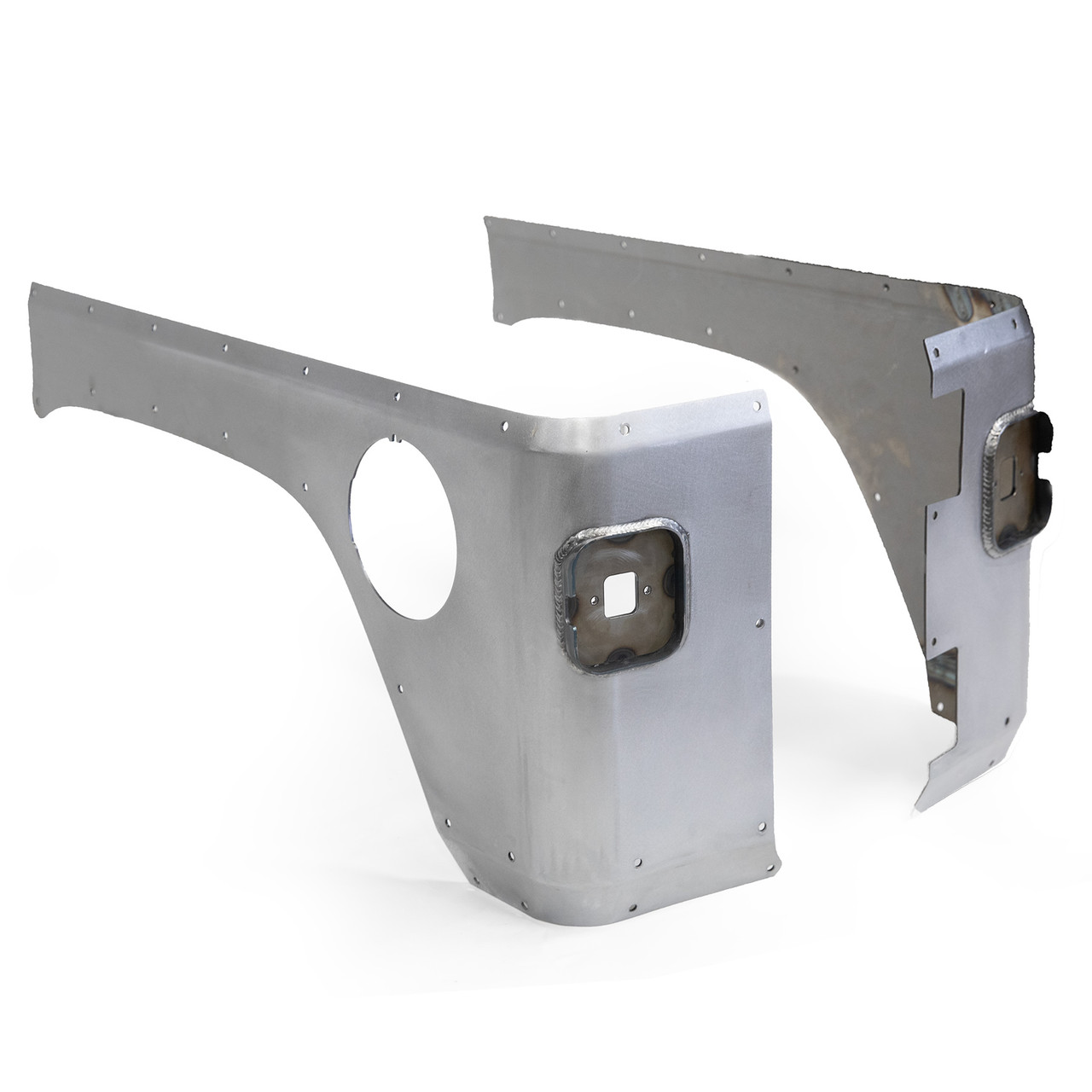 Jeep JLU Corner Guards w/ Recessed Tail Lights | GenRight Off Road