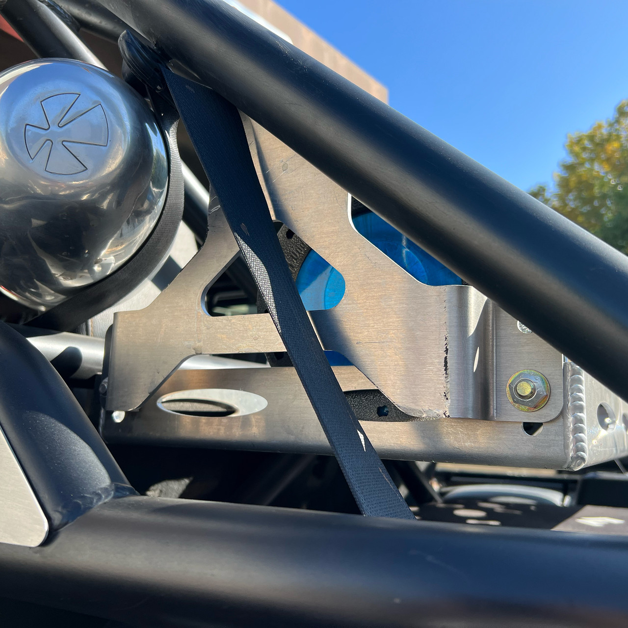 Jeep Wrangler Cargo Carrier | Small Aluminum Rear Cargo Rack | GenRight ...