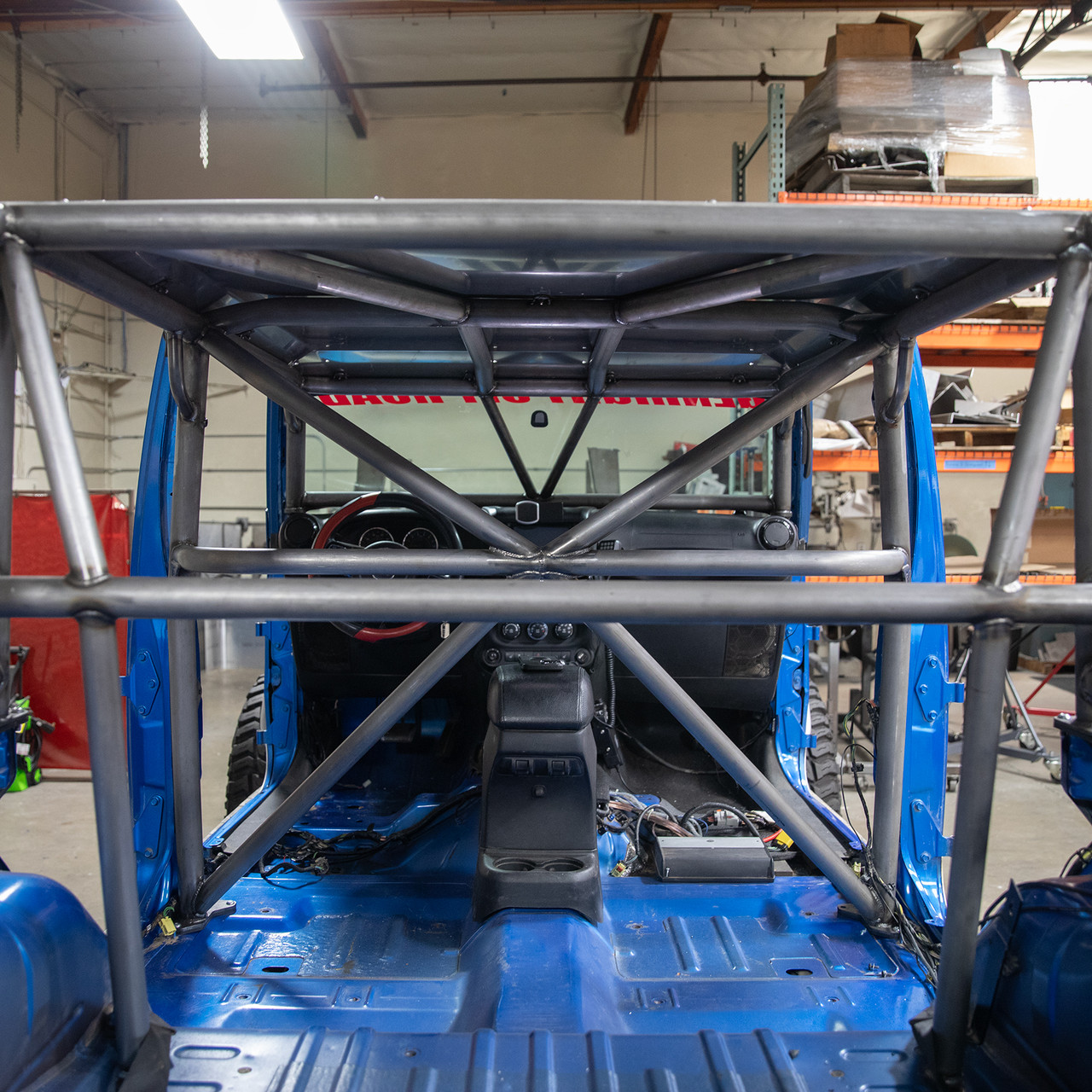 Jeep JK Full Roll Cage Kit | DOM Tubing Roll Cage | GenRight Off Road