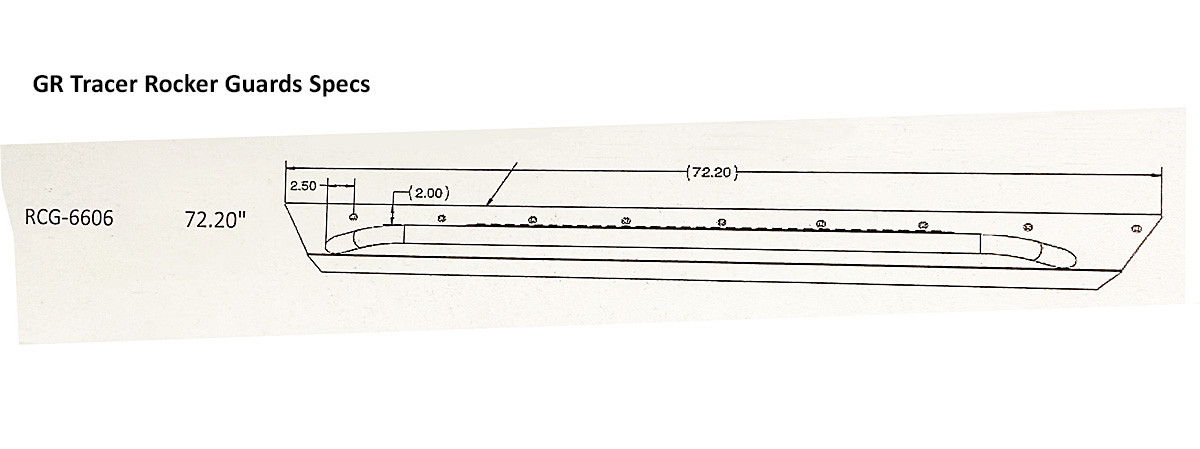 Jeep Wrangler Rock Sliders | Tracer Stretch Rocker Guards | Jeep JL ...
