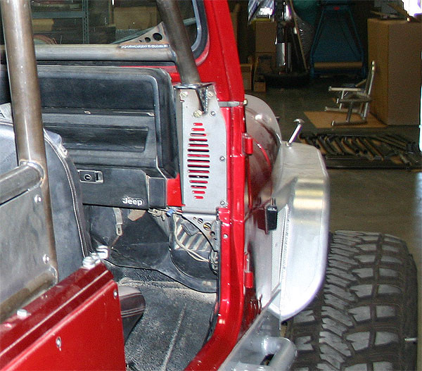 YJ Cage Stanchions | GenRight Jeep Parts