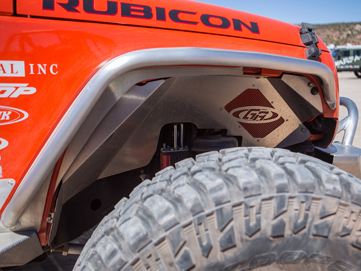 Jeep Wrangler Front Fenders | Jeep JK Aluminum Inner Fenders | Jeep JKU ...