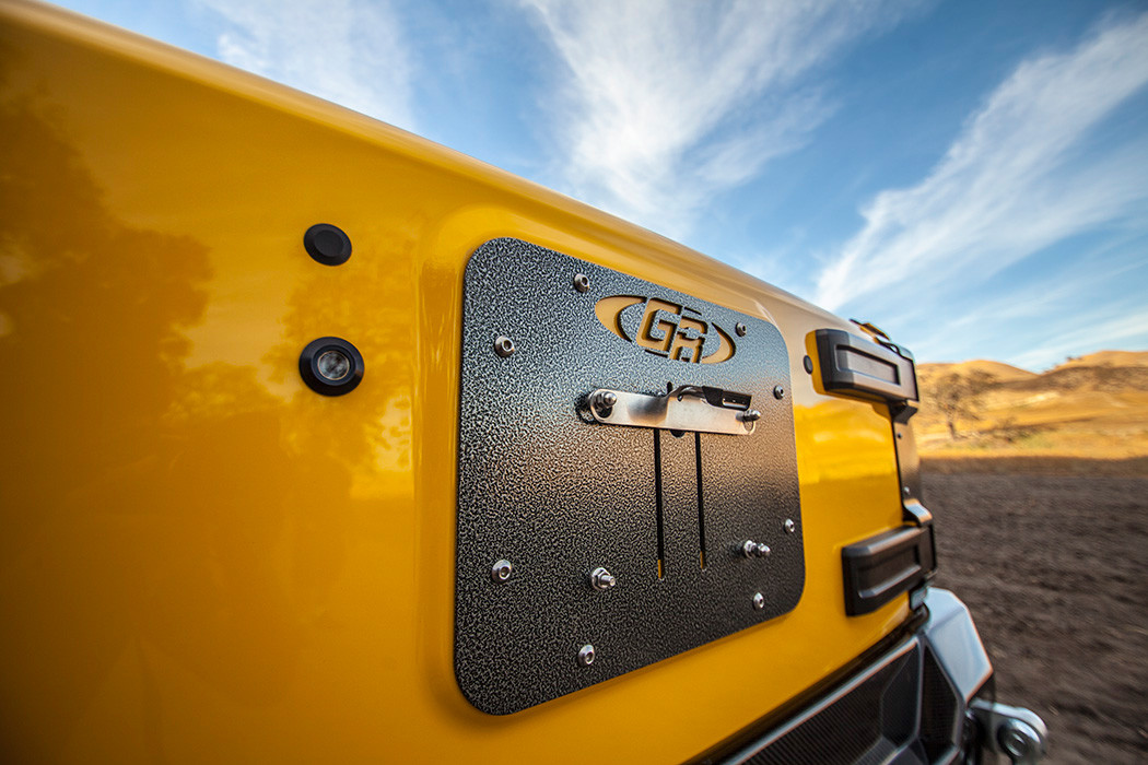 JK Tailgate Plate | GenRight Jeep Parts