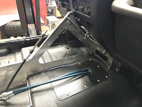 Jeep YJ Center Console | Wrangler Aluminum Center Console