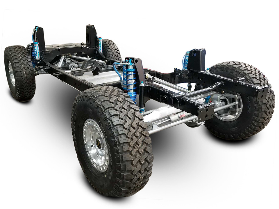 Jeep JK Rolling Chassis | Jeep Wrangler Frame for Sale | GenRight Off Road