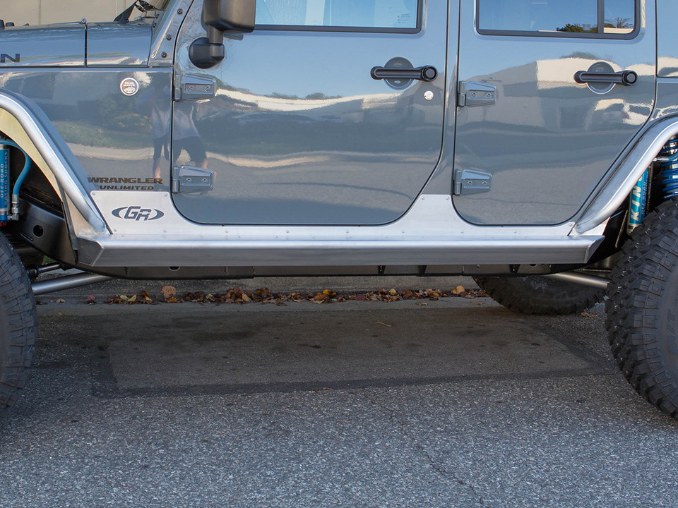 Jeep Wrangler Rocker Guards | Jeep JK 4 Door Rocker Guards | Off Road ...