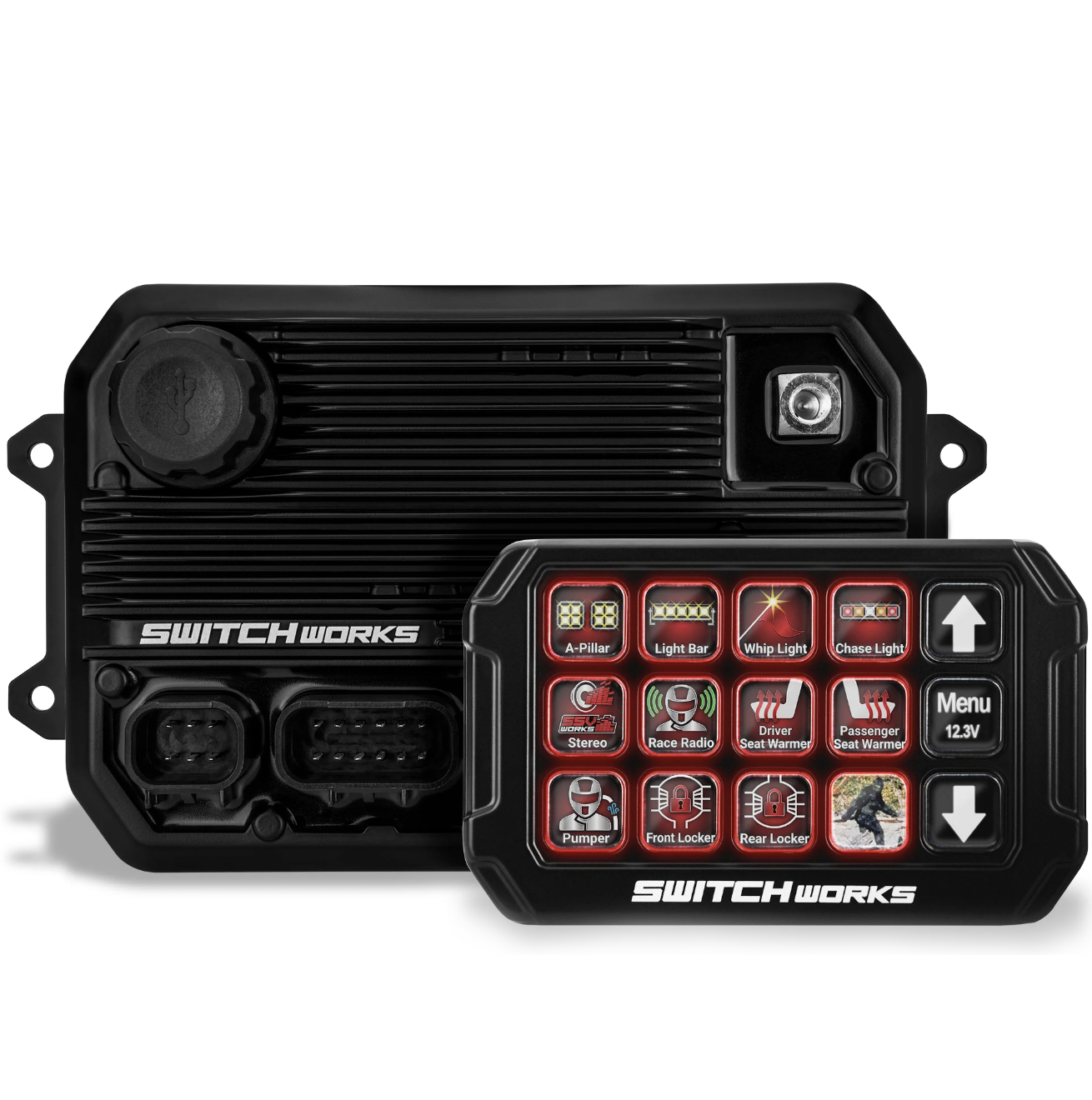 SwitchWorks Alpha12 Digital Smart Switcher with 12 Outputs | GenRight Off Road