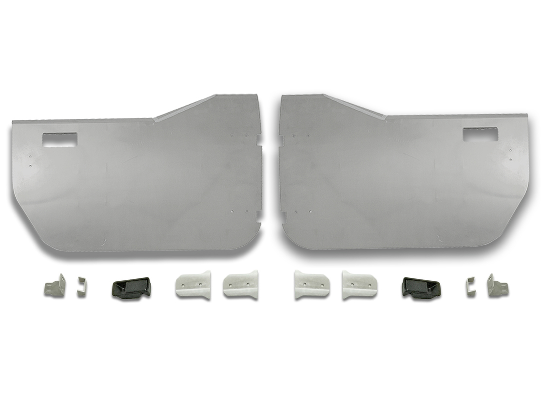 Jeep JK Aluminum Front Half Doors | Jeep Gladiator Front Half Doors ...