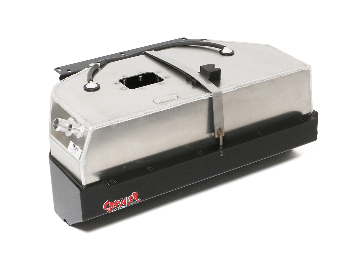 YJ Extended Range Gas Tank & Skid Plate (20 Gal) | GenRight Jeep Parts