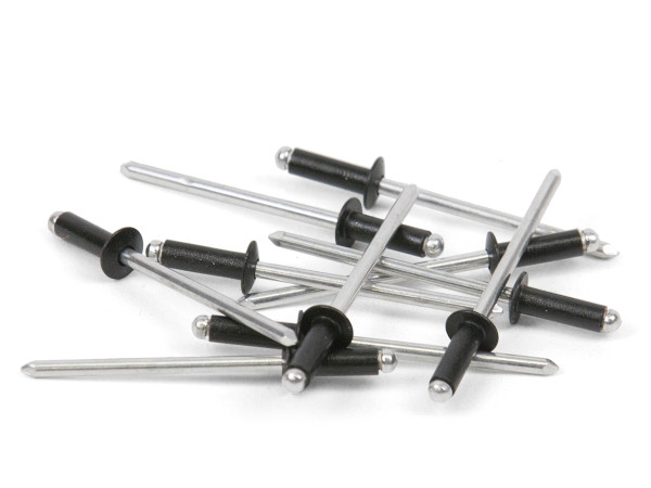 1/8” Black Pop Rivets | Secure Fastening for Jeep Mods | GenRight Off Road