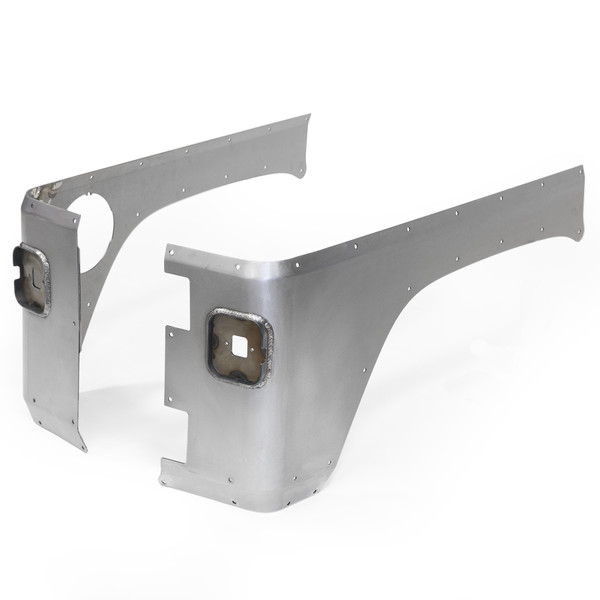 Jeep JLU Corner Guards w/ Recessed Tail Lights | GenRight Off Road